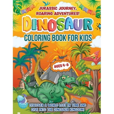 Dinosaur Activity Book for Kids : 70 Activities Including Coloring, Dot ...