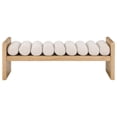 Best Master Furniture 52" Upholstered Contemporary Indoor Bench, Dagni ...