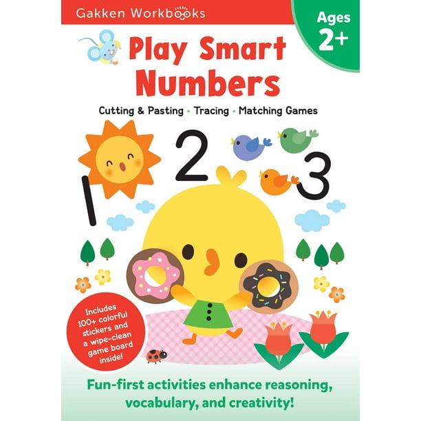 Play Smart: Play Smart Numbers Age 2+ : Preschool Activity Workbook with Stickers for Toddler ...