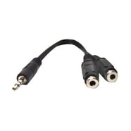 Tripp Lite P313-001 3.5mm Stereo Cable Y-adapter, 1ft - Walmart.com