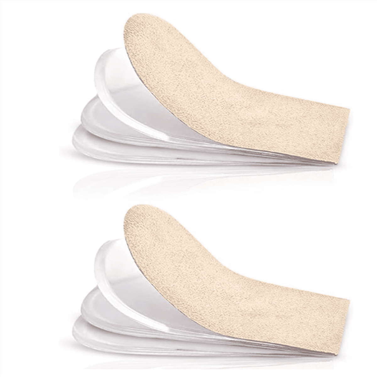 Semelles Ajustables pour Augmenter la Hauteur, Inserts de Talon en Gel ...