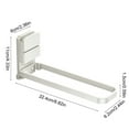 Suction Cup Towel Rack for Bathroom, Foldable Iron Drying Rack with ...