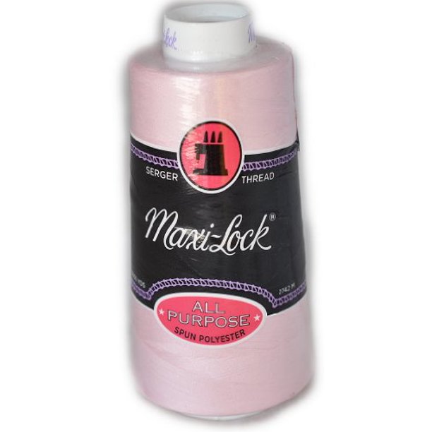Maxi Lock All Purpose Thread Pink 3000 YD Cone MLT-051 - Walmart.com