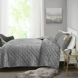 Intelligent Design Intelligent Design Luxe Quilt Lush Face Diamond ...