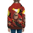 Teens Sweatshirt The Incredibles Youth Jacket Zip Hoodie Pullover ...