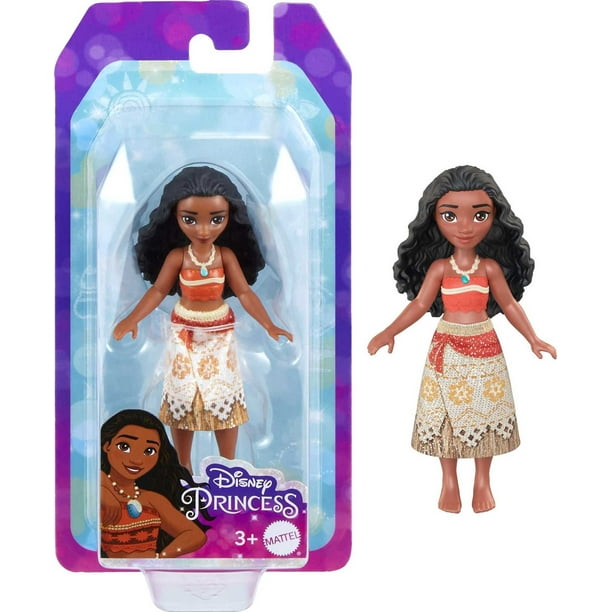 Disney Princess Moana Small Doll, Brown Hair & Brown Eyes, Signature 2 ...