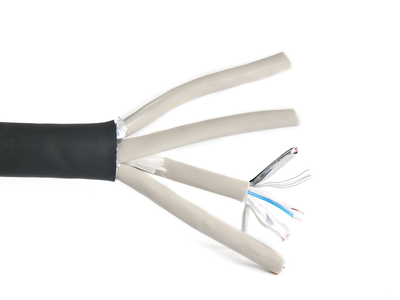 Shielded Super CAT6 Cable 300' Bulk Spool Non-Terminated - Walmart.com