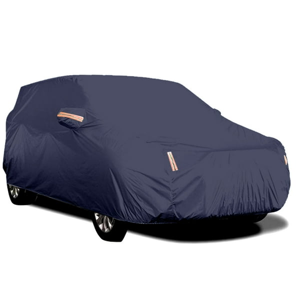 Car Cover Full Sedan Covers with Reflective Strip Sunscreen Protection ...