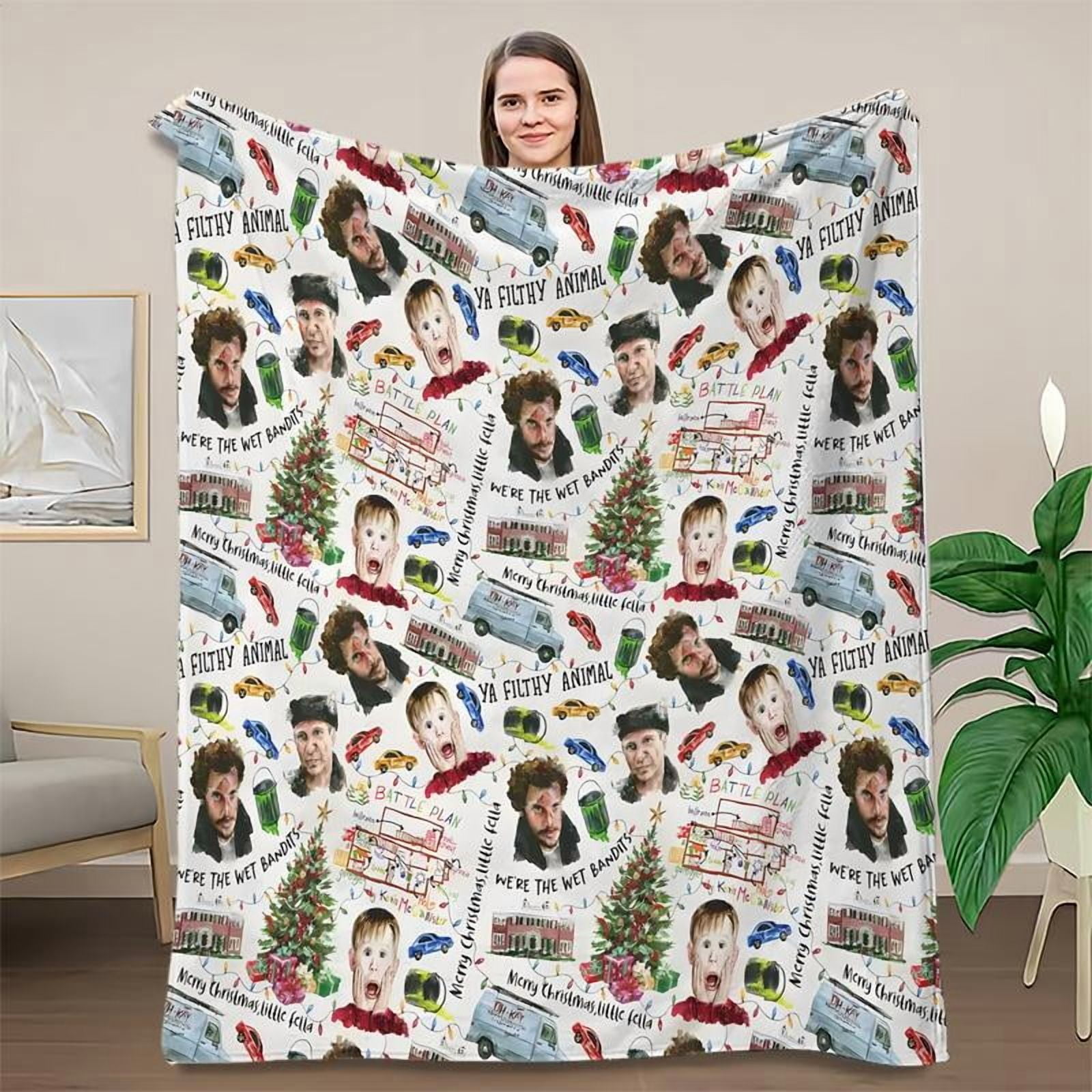 Click here for Unbranded Home Alone Christmas Throw Blanket Super... prices