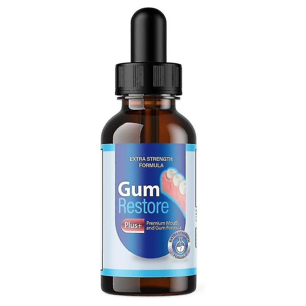 Gum Restore Plus -oral Drops For Teeth, Bad Breath, Gums Repair ...