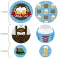 Big Dot of Happiness Oktoberfest - German Beer Festival Giant Circle ...