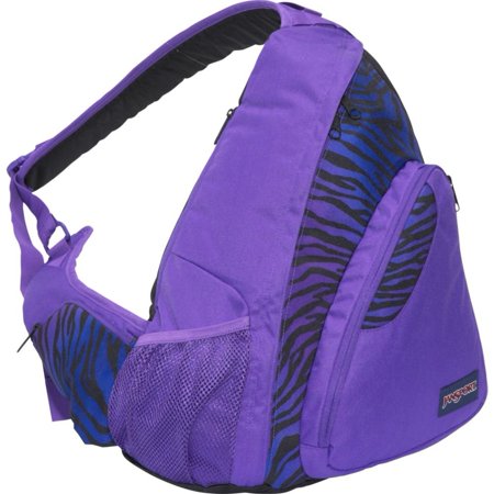 JanSport Air Cisco Backpack (Black/Prism Purple Flashback Zebra ...