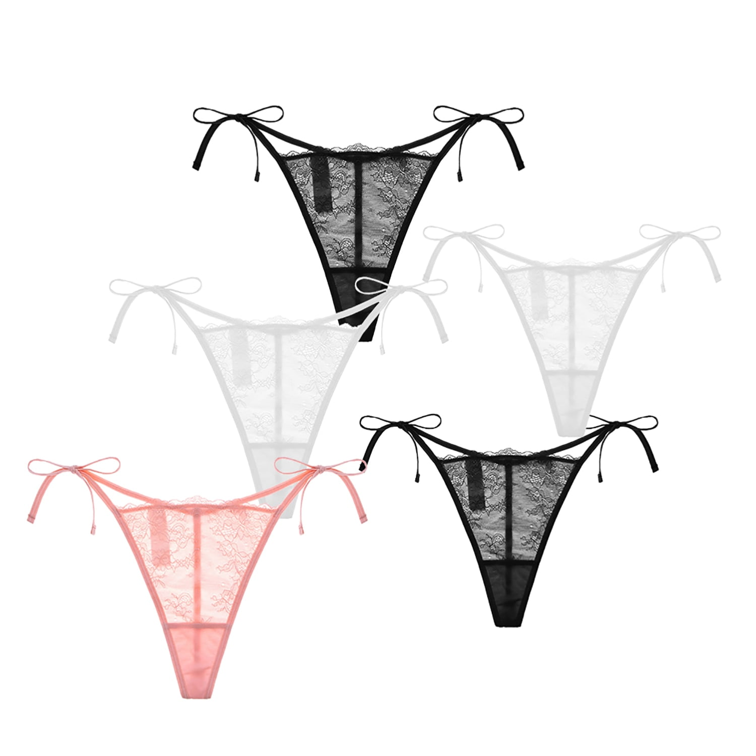 Click here for Varsbaby Womens Side Tie G-String Thongs Panties U... prices