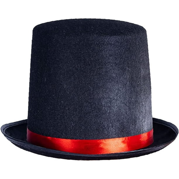 Dress Up America Top Hats for Kids and Adults - Black Magician Party ...