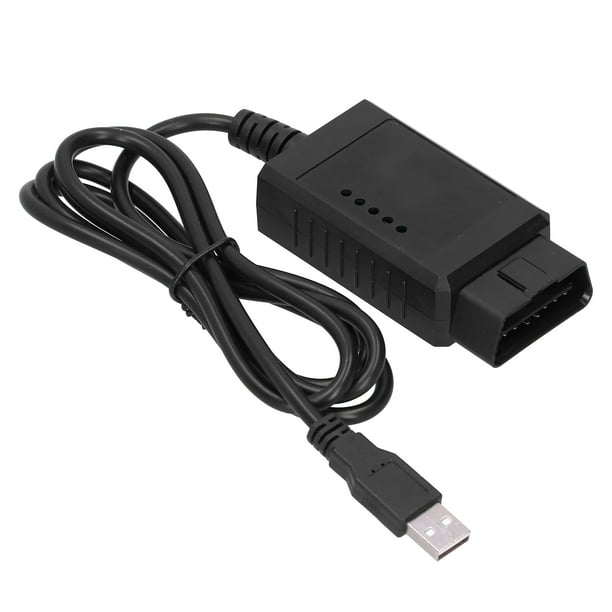 Lector de diagnóstico OBDII, OBD II EOBD Cable de diagnóstico USB Herramienta de diagnóstico USB ...
