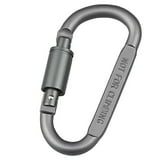 5pcs Professional D-Shaped Carabiner Heavy Duty D-ring Lightweight ...