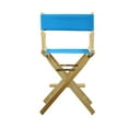 "24" Director's Chair Natural Frame-Turquoise Canvas" - Walmart.com