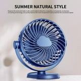 Wovilon USB Mini Wind Power Handheld Clip Fan, Ultra-Quiet Portable ...