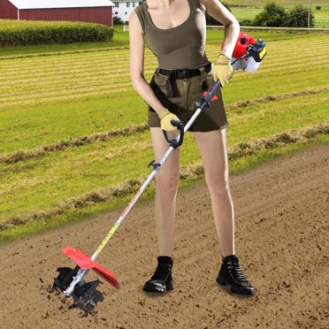 Cordless Garden Tiller Battery Powered Garden Cultivator, 270rpm ...
