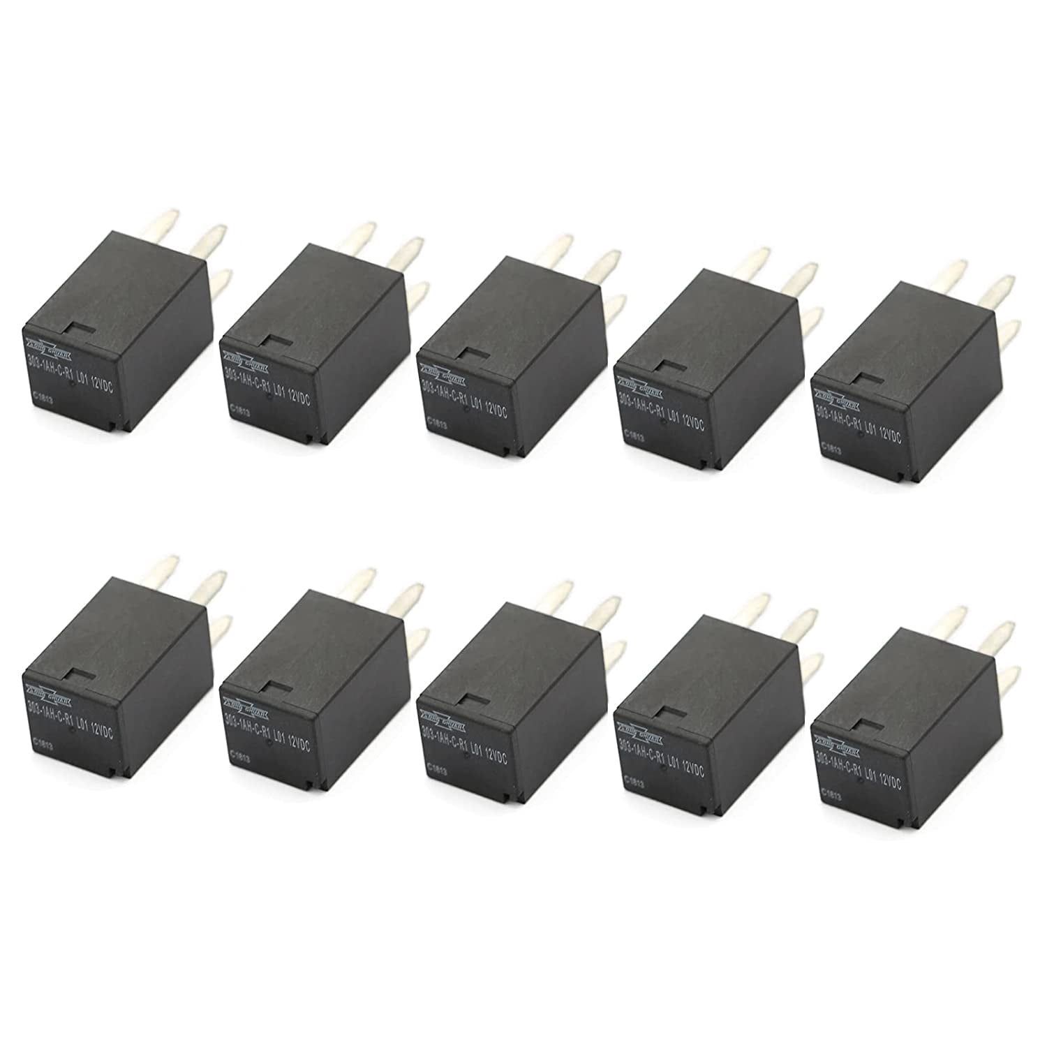 Seapple 10 PCS 4 Pin 20A 12V Electrical Relay Compatible with Arctic ...