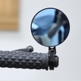 7/8" 22mm Motorcycles Rearview Clear Glass Scooter End Handlebar Rear ...