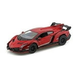 4 PC SET: 5" Kinsmart Lamborghini Veneno Diecast Model Toy Car 1:36 ...