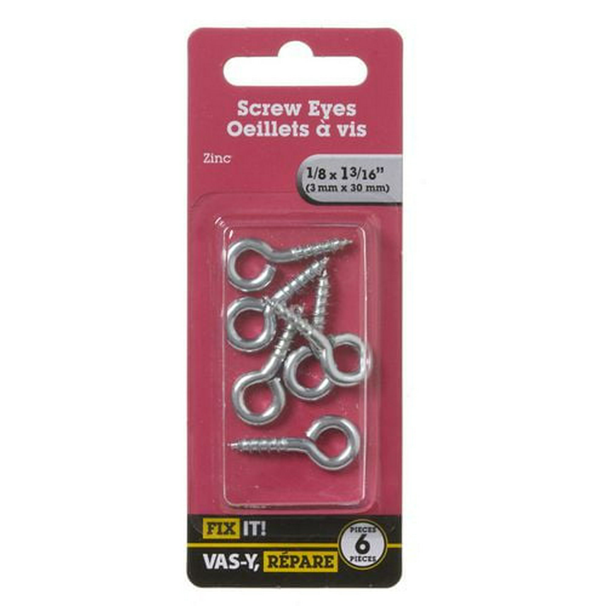Click here for Fix It! 1-3/16 Screw Eye 6 Pieces 1-3/16 prices