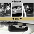 BIMZUC Car Sun Visor Clip Sunglass Holder Plastic Vehicle Interior ...