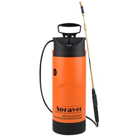 Mistaha 2 Gallon Garden Pump Sprayer with Wand Pressure Gauge Handheld ...