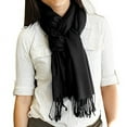 Fashion Women's Pashmina Silk Scarf - Versatile, Soft, Warm, Luxury ...