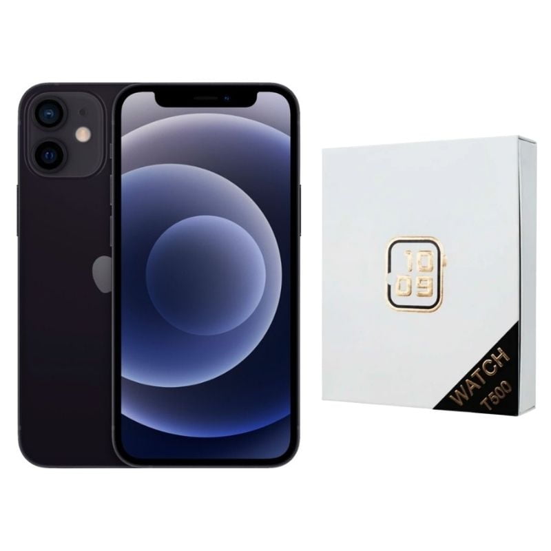 iPhone 12 Mini 64GB Nuevo OTA (NO FORMATEAR) Negro + Reloj Inteligente ...