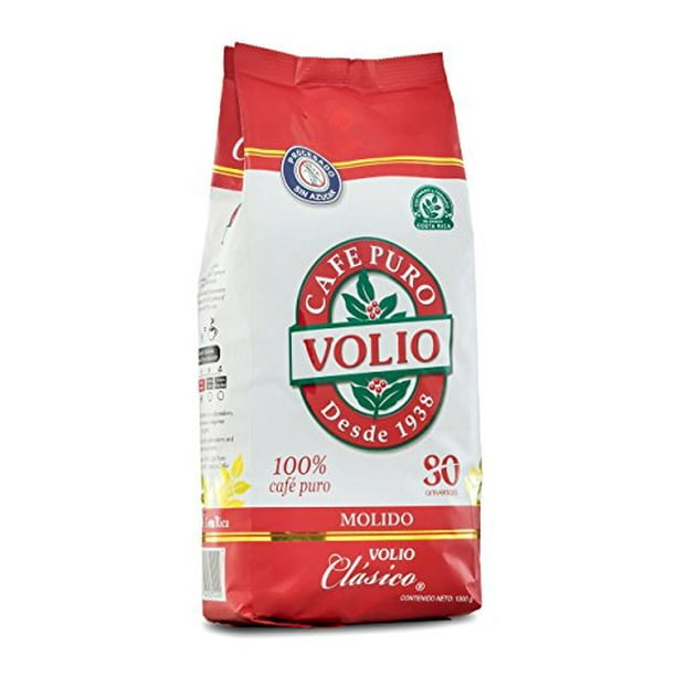 Café Volio Costa Rica Ground Coffee, 2.2 lb./ 1 kilo - Walmart.com ...