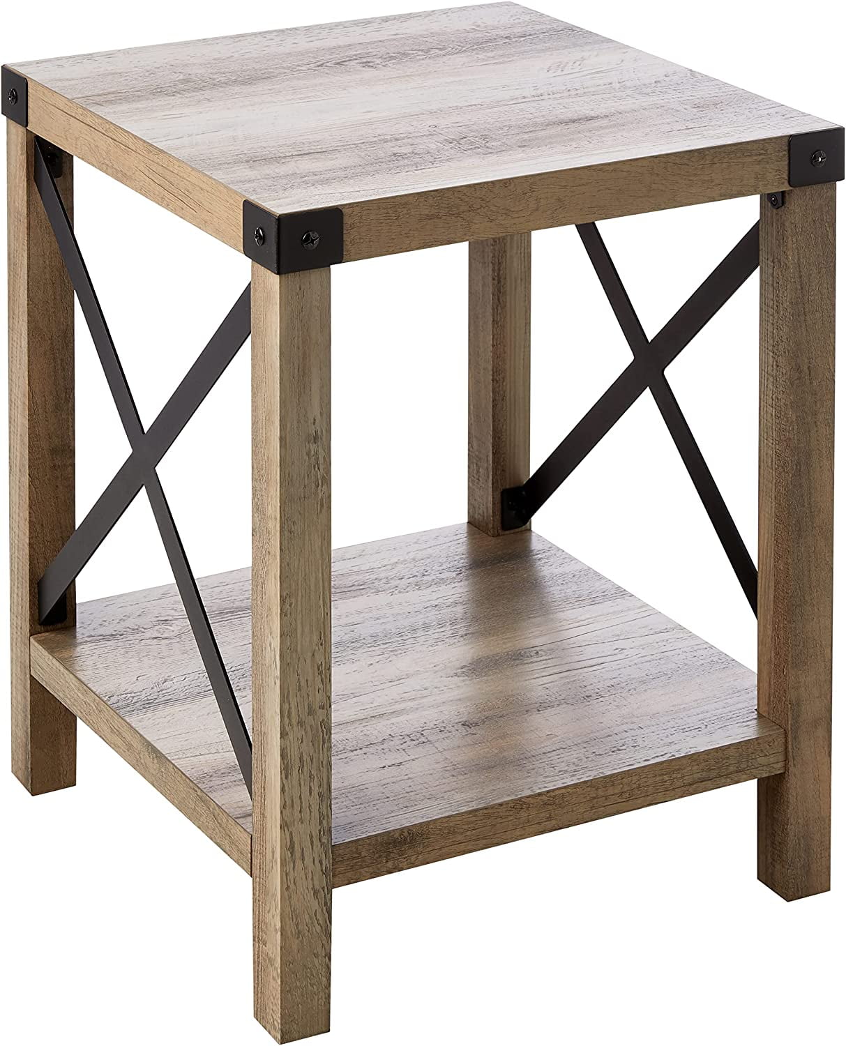ZXNYH Sedalia Modern Farmhouse Metal Accent Entry Way Side End Table, 1 ...
