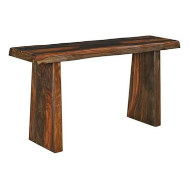 Taran Designs Milton Carved Solid Wood Console Table in White - Walmart.com