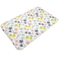 Bathroom Rugs Non Slip Washable - Hawaiian Style tree Kitchen Mats for ...