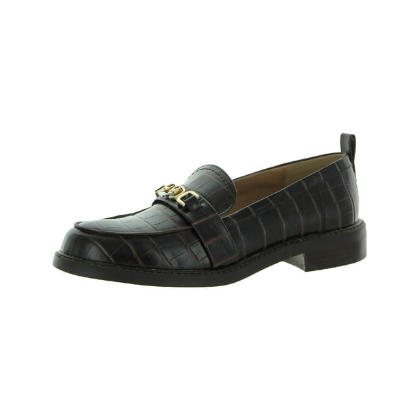 Sam Edelman Womens Christy Faux Leather Slip On Loafers - Walmart.com