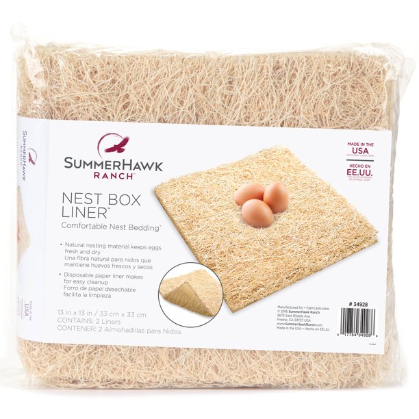 SummerHawk Ranch Nest Box Liner, 2pk - Walmart.com