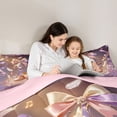 Castle Fairy Dreamy Bow Pearl Letter L Queen Bedding 7pcs,Musical Notes ...