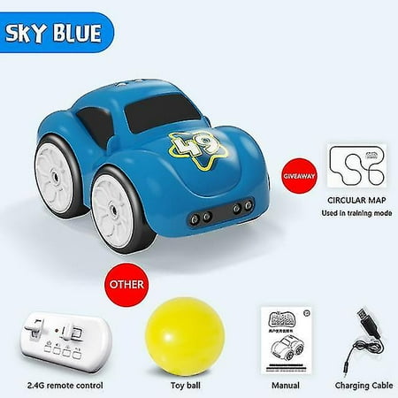 Mini Rc Intelligent Sensor Car Radio Controlled Electric Cute Remote ...
