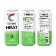 CELSIUS HEAT Zero Sugar, Sparkling Cherry Limeade, Essential Energy Drink, 16 fl oz, Pack of 12 ...