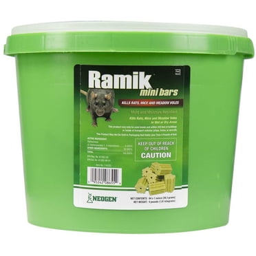 Neogen Ramik Green Rat And Mouse Poison Pellet Bait Packs - Walmart.com