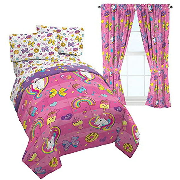 Nickelodeon JoJo Siwa Sprinkles & Ice cream 6 Piece Bedroom Set ...