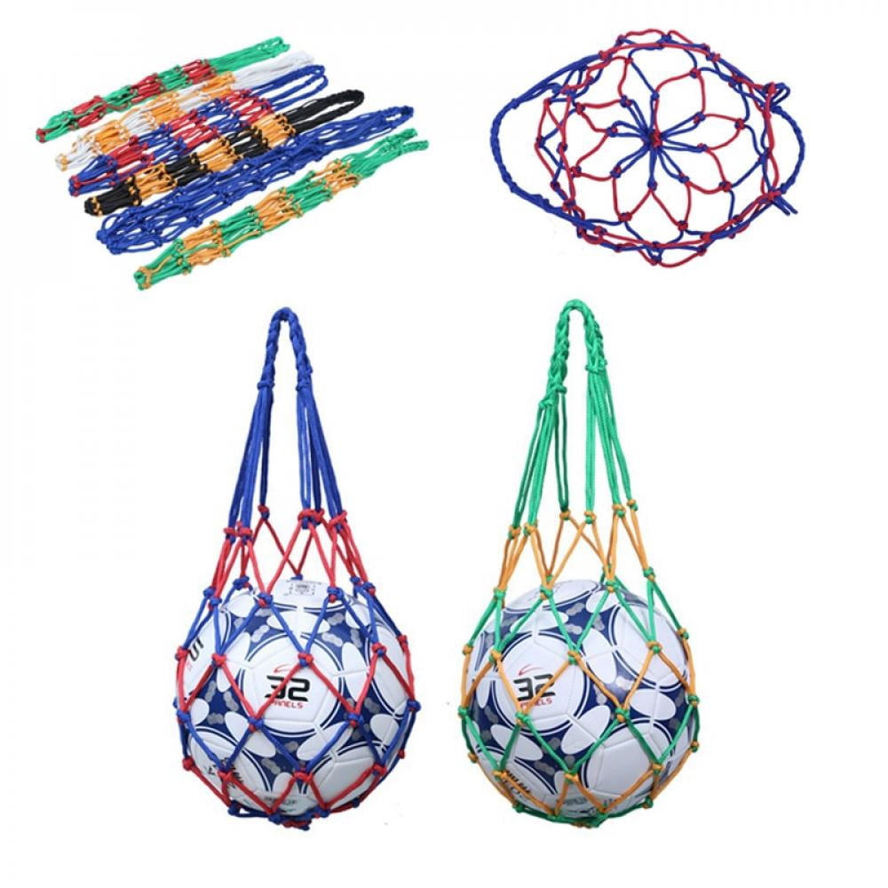 Zeonetak Mesh Net Bag Basketball Carry Bag Ball Carry Mesh Single Ball ...