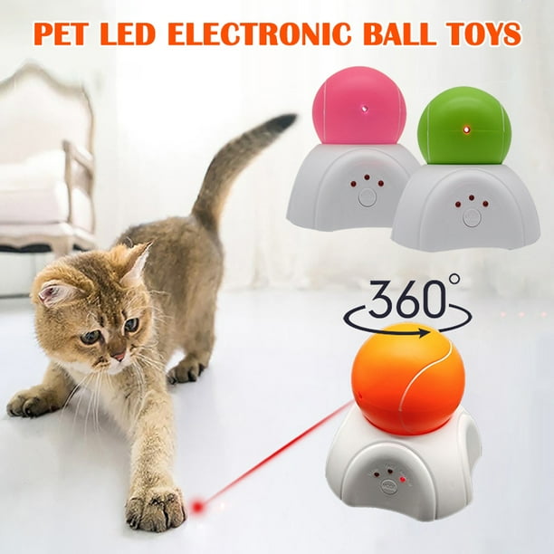 IKemiter 3 Modes Cats Toy Automatic Adjustable Funny Pet Toy LED ...