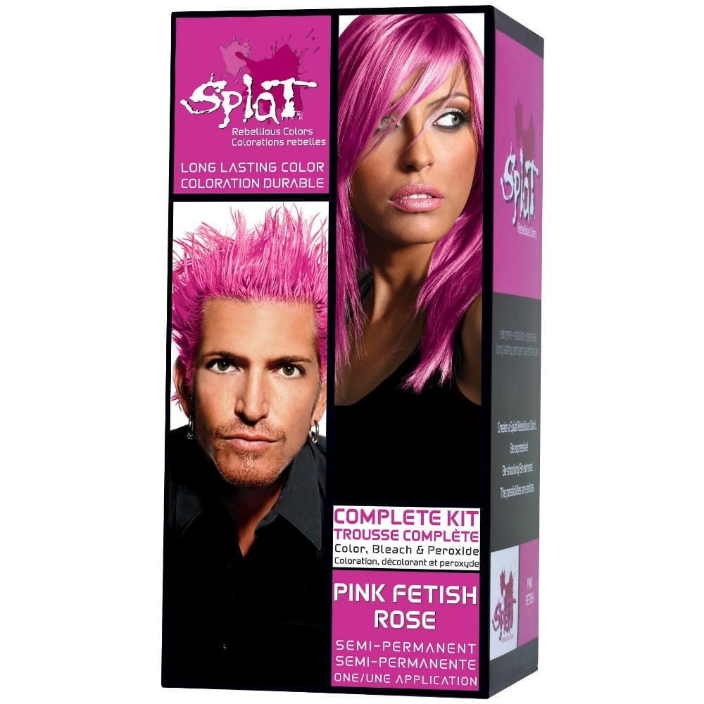 Click here for Splat Pink Fetish Colour & Bleach Kit prices