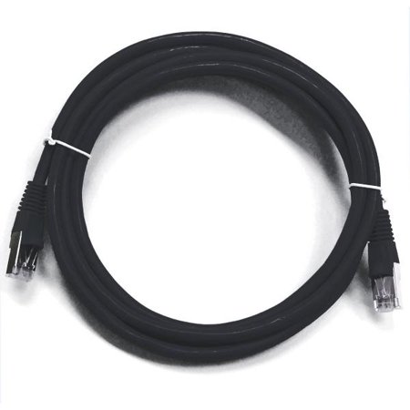 35' CAT5e (350 MHz) STP Shielded Network Cable - Black | Walmart Canada