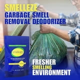 SMELLEZE Natural Garbage Smell Removal Deodorizer: 2 lb. Granules Rids ...