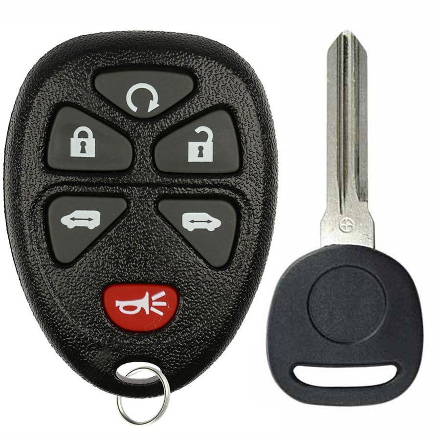 KeylessOption Keyless Entry Key Remote Fob & Transponder Chip Ignition ...