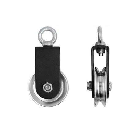Amdohai Bearing Pulley Wheel U Type Swivel Pulley Heavy Duty Traction ...