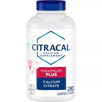 Citracal Calcium + D3, 280 Coated Caplets, Supports Bone Health, Gentle ...
